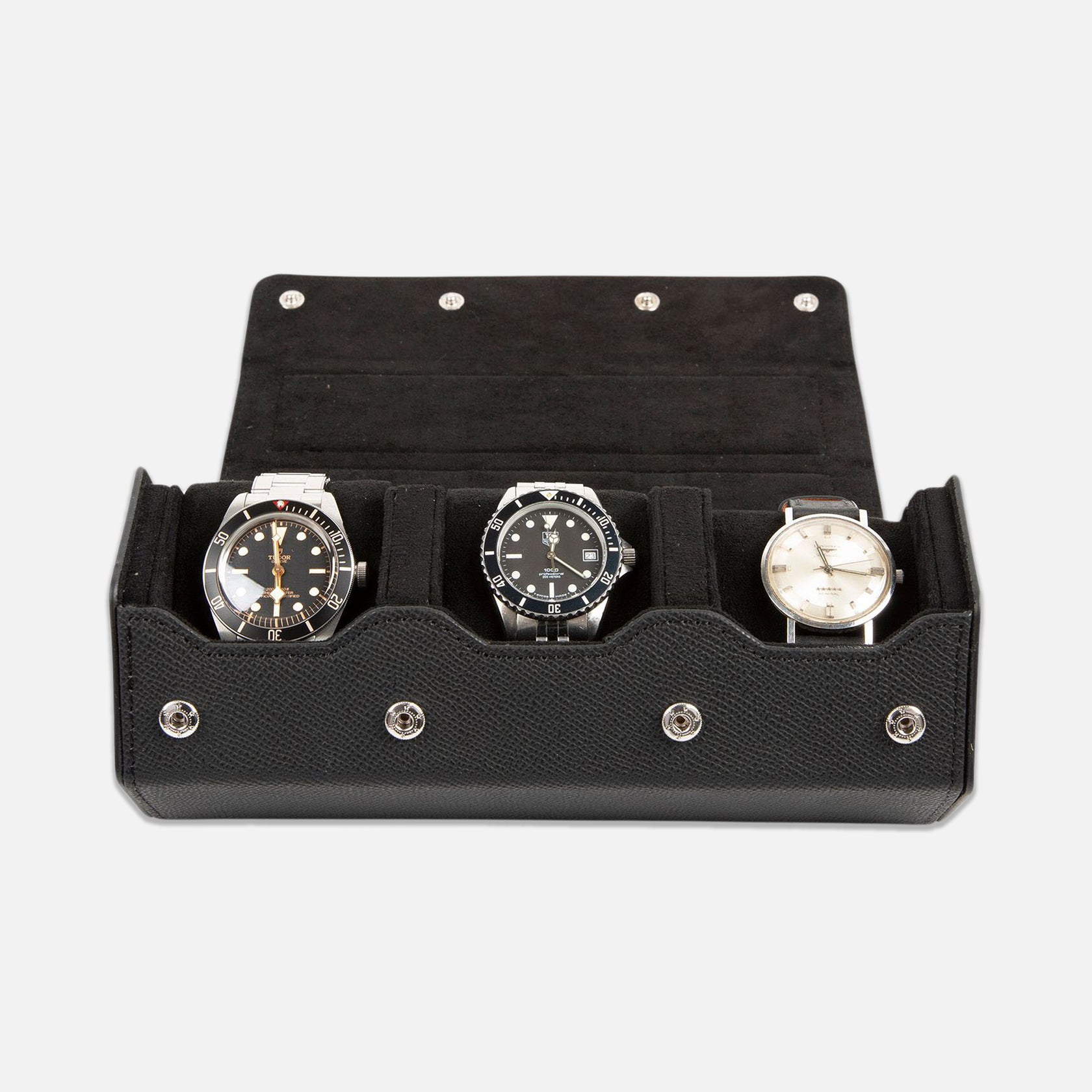 The Prism Leather Watch Roll | HorologyHour®